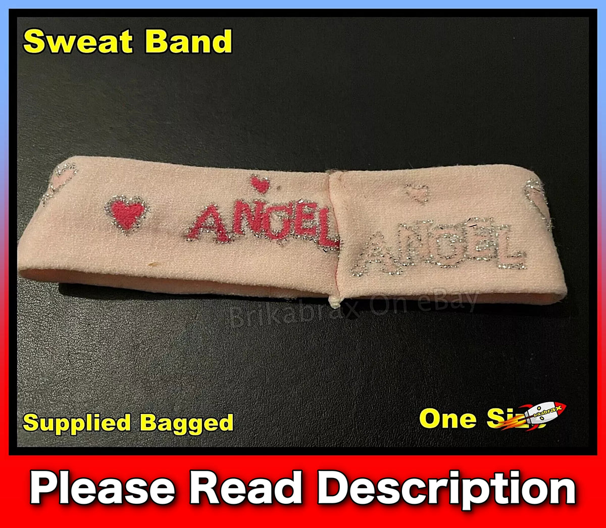 Angel Sweat band (Bagged - New Unused) – Brikabrax.com