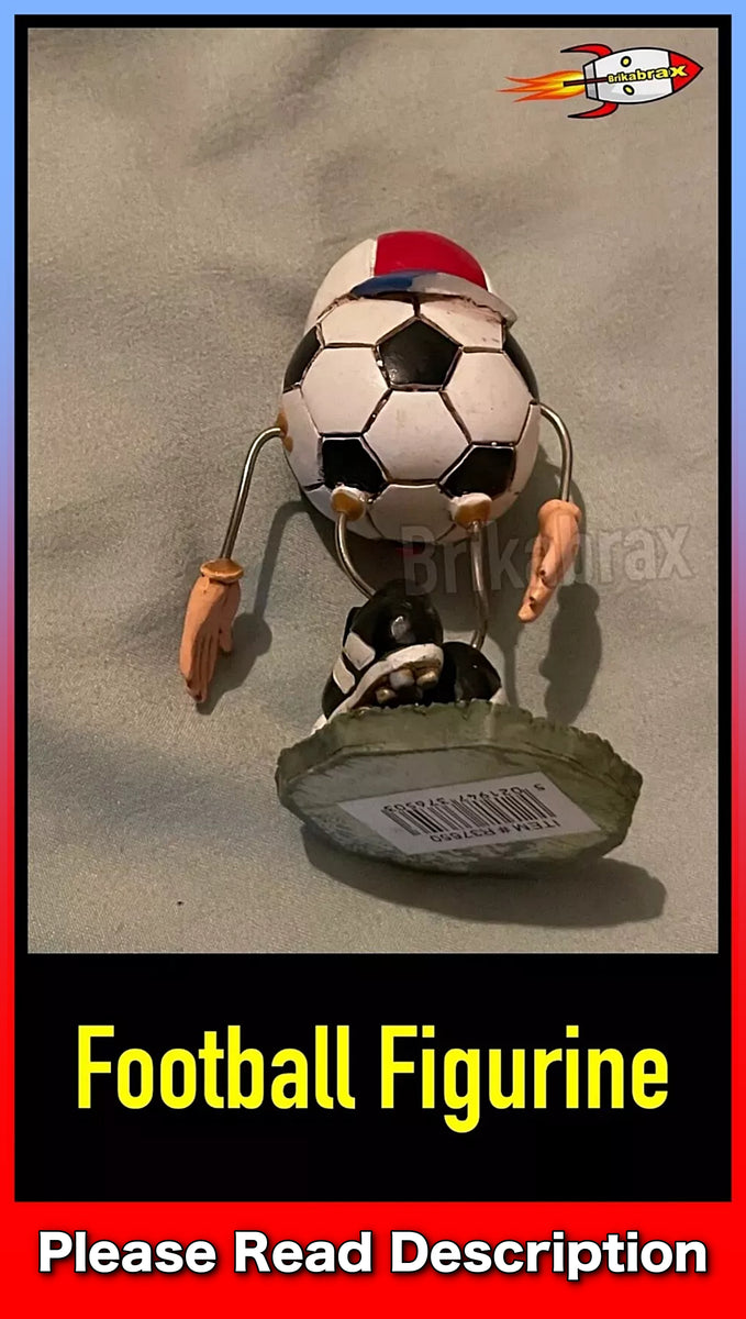 Vintage Odd Ball Football Figurine (Soccer Ball Shaped Figurine) 2001 ...