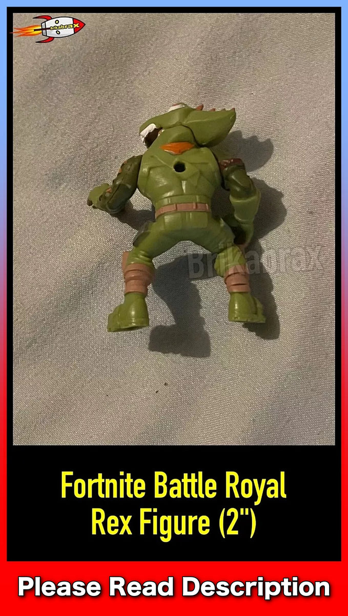 Fortnite Battle Royal: Rex Action Figure (2") - No Accessories - Used ...