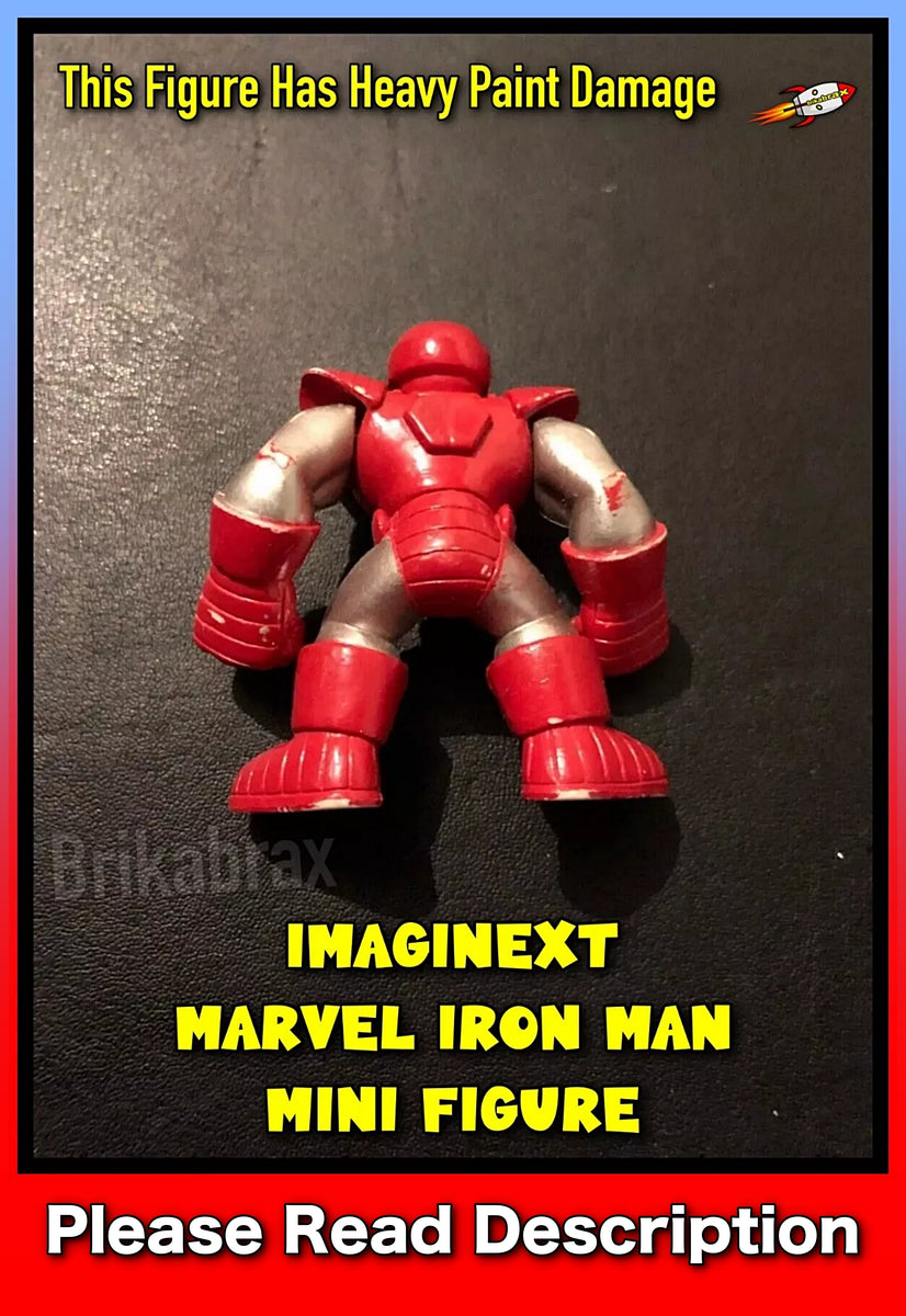 Imaginext Iron Man Mini Figure (Sold Damaged) – Brikabrax.com