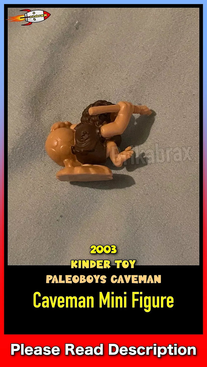 Kinder Toy: Paleoboys Caveman Mini Figure 2003 – Brikabrax.com