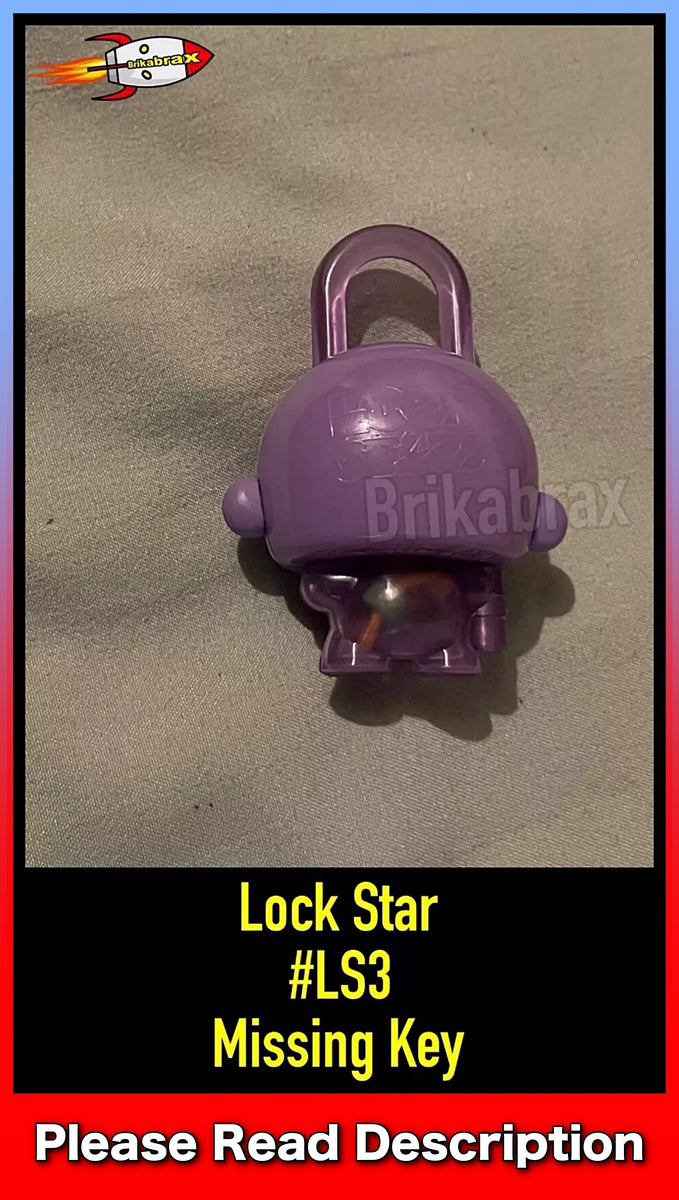 Hasbro: Lock Star (#LS3 Missing Key) Monster Shaped Toy Lock ...