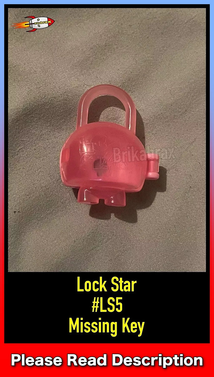 Hasbro: Lock Star (#LS5 Missing Key) Monster Shaped Toy Lock ...